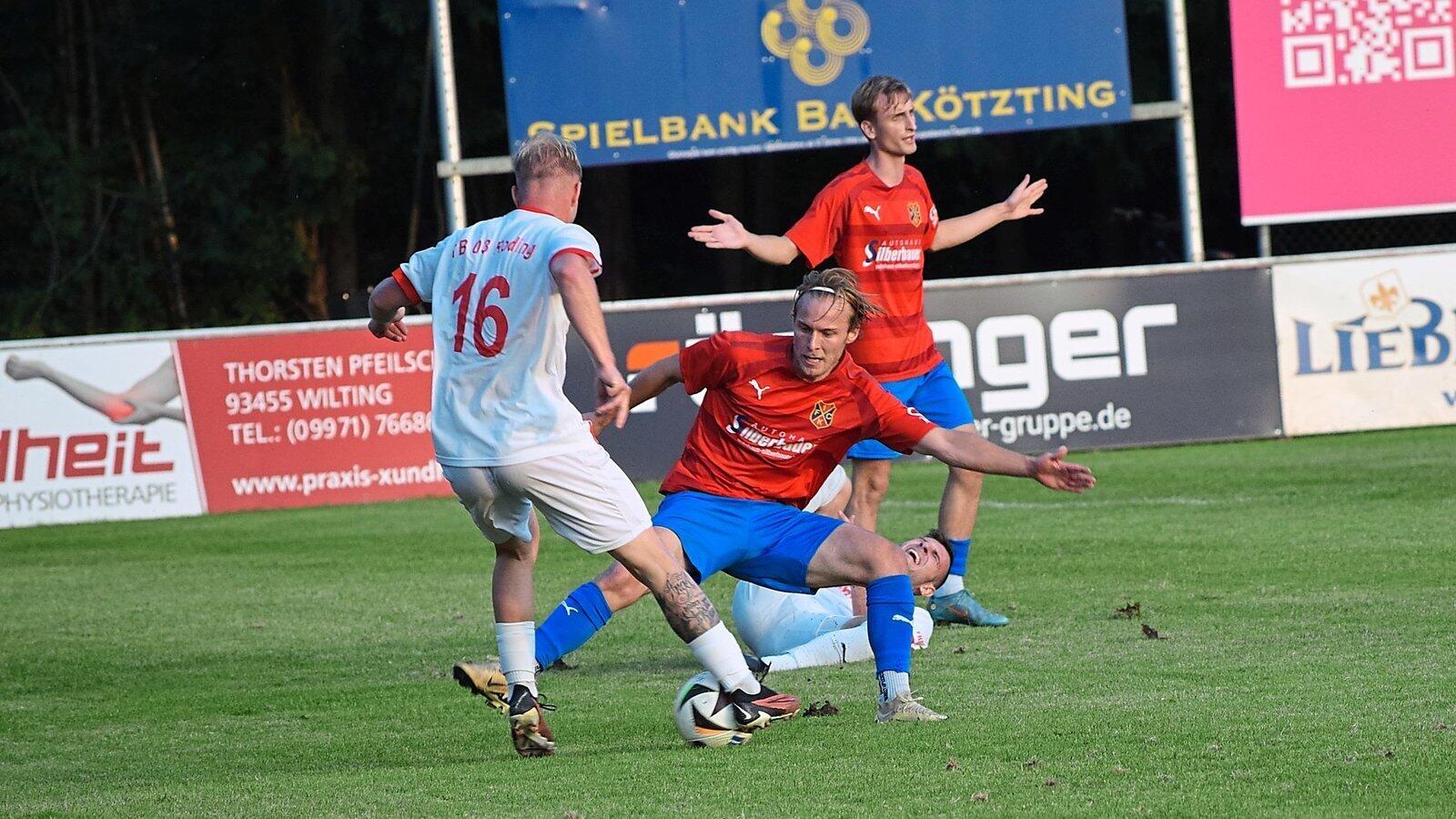 TB Roding und Bad Kötzting brauchen im Landkreisderby dringend Punkte