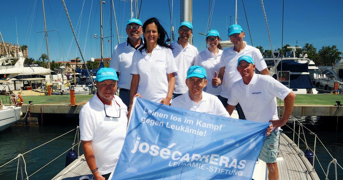 Leukämie-Stiftung: Franz Bast segelt vor Mallorca