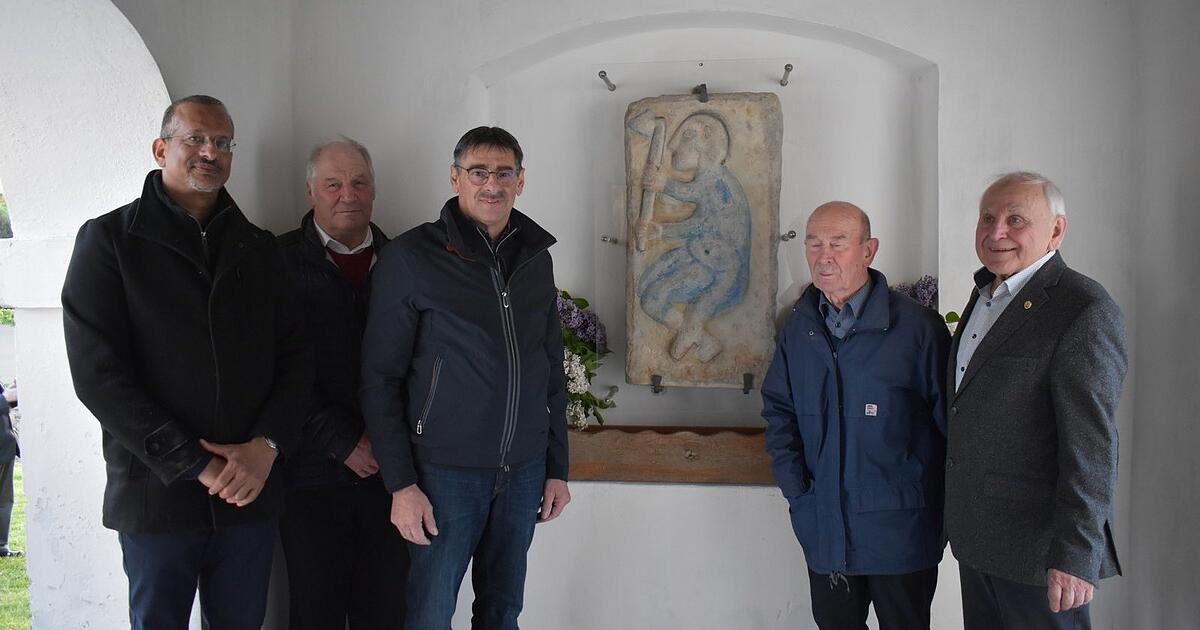 Das 'Mandl' ist nach Ganackersberg heimgekehrt