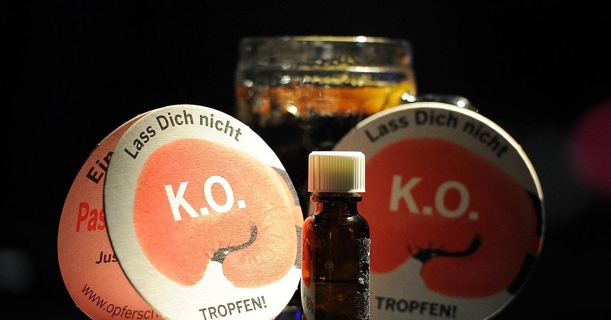 Expertin fordert mehr Aufklärung und Tests zu K.-o.-Tropfen