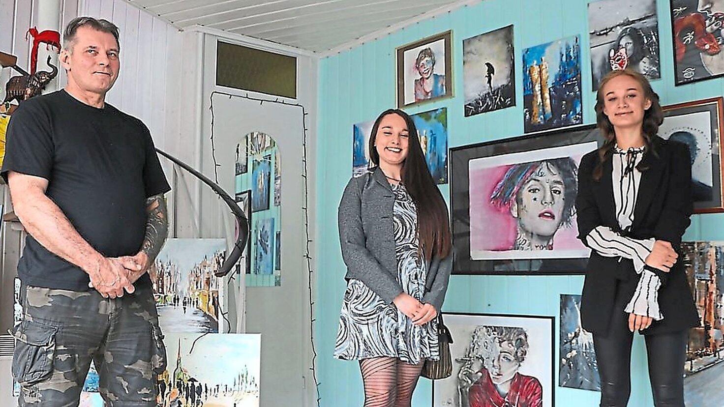 'KunsTraum' in der Landauer Straße in Plattling