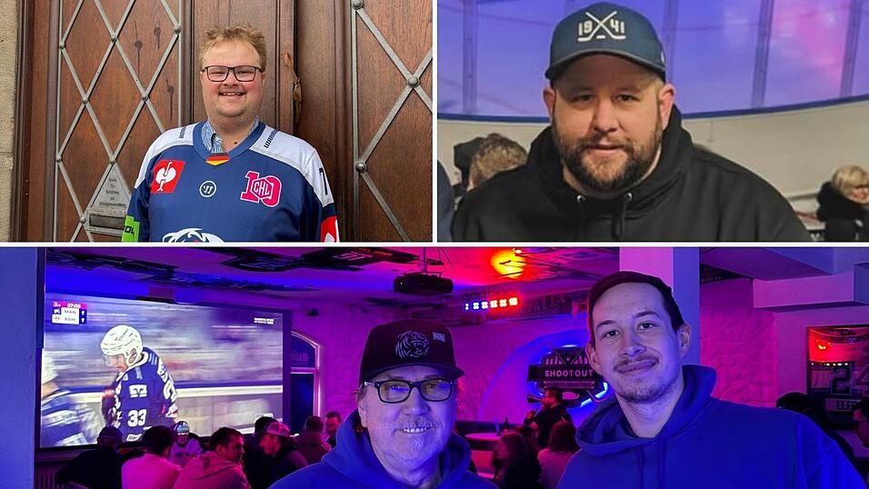 So feuern Fans der Straubing Tigers ihre Mannschaft an