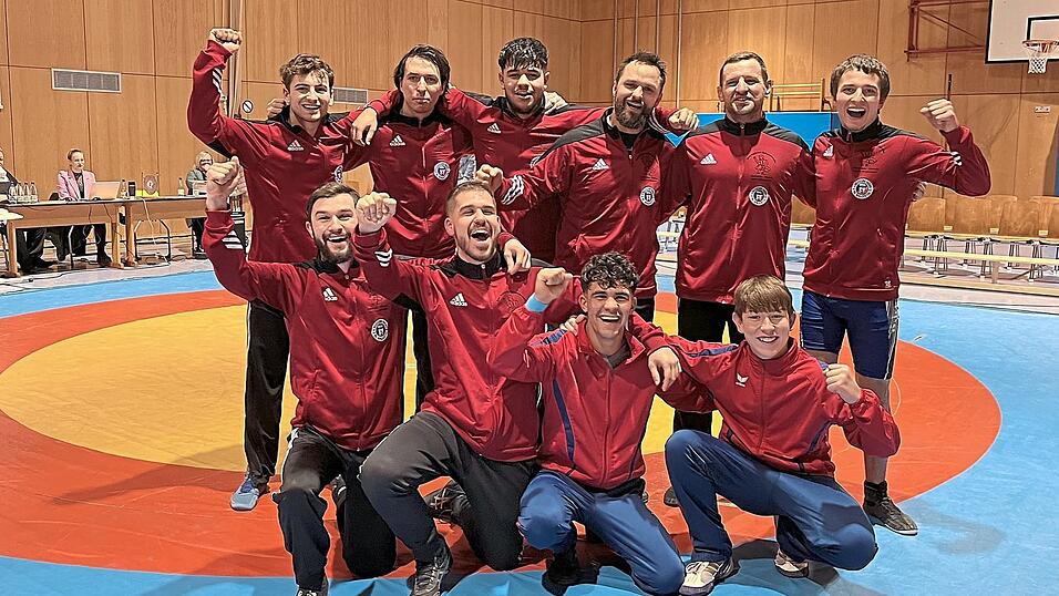 Ringer aus Au jubeln über Meisterschaft