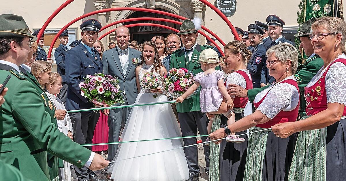 Johanna und Florian Lemberger heiraten in Neukirchen b. Hl. Blut