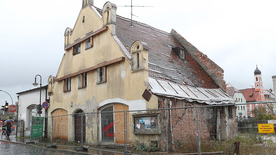 Landshuter Denkmal Wagnergasse 2 steht vor dem Abbruch