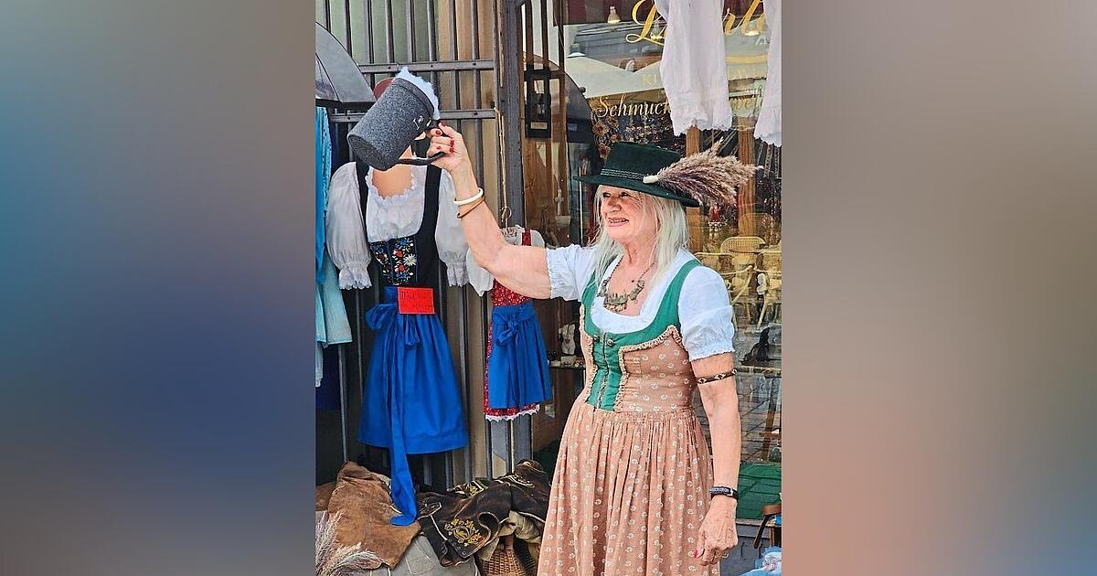 Straubingerin Hildegard Bergbauer und ihr "vegetarischer Gamsbart"