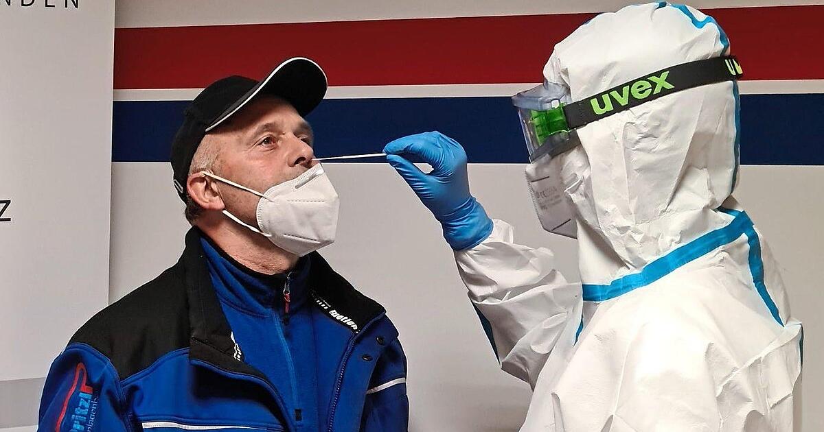 Firma Pritzl testet Mitarbeiter regelmäßig im Betrieb