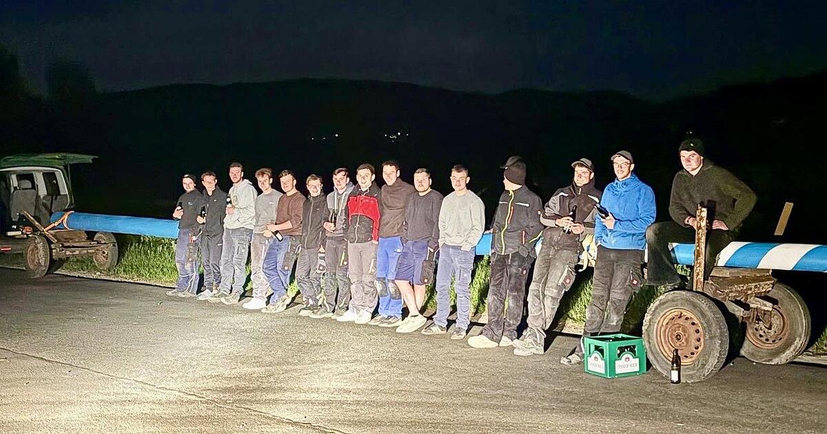 Und wieder kam Furths Maibaum abhanden