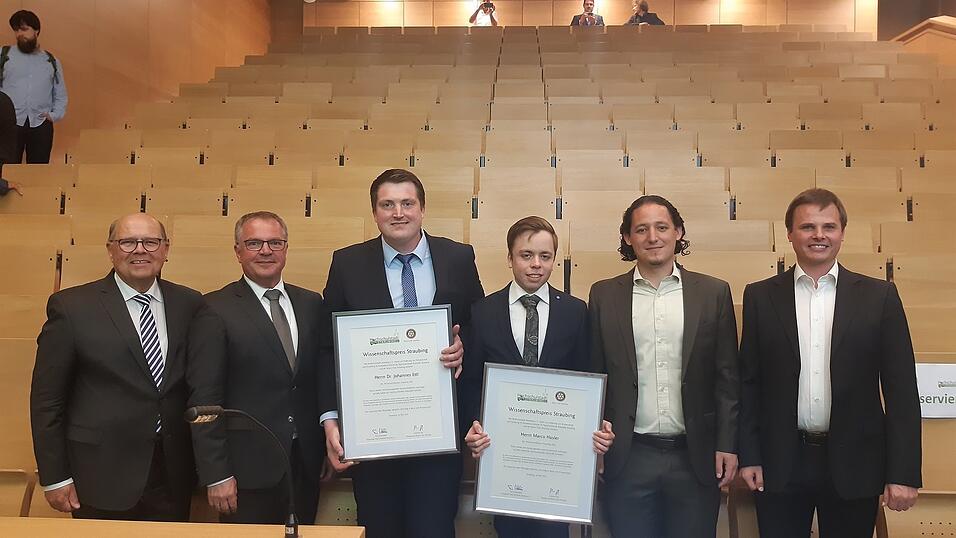 Hochschulpreis an zwei Wissenschaftler der Region verliehen