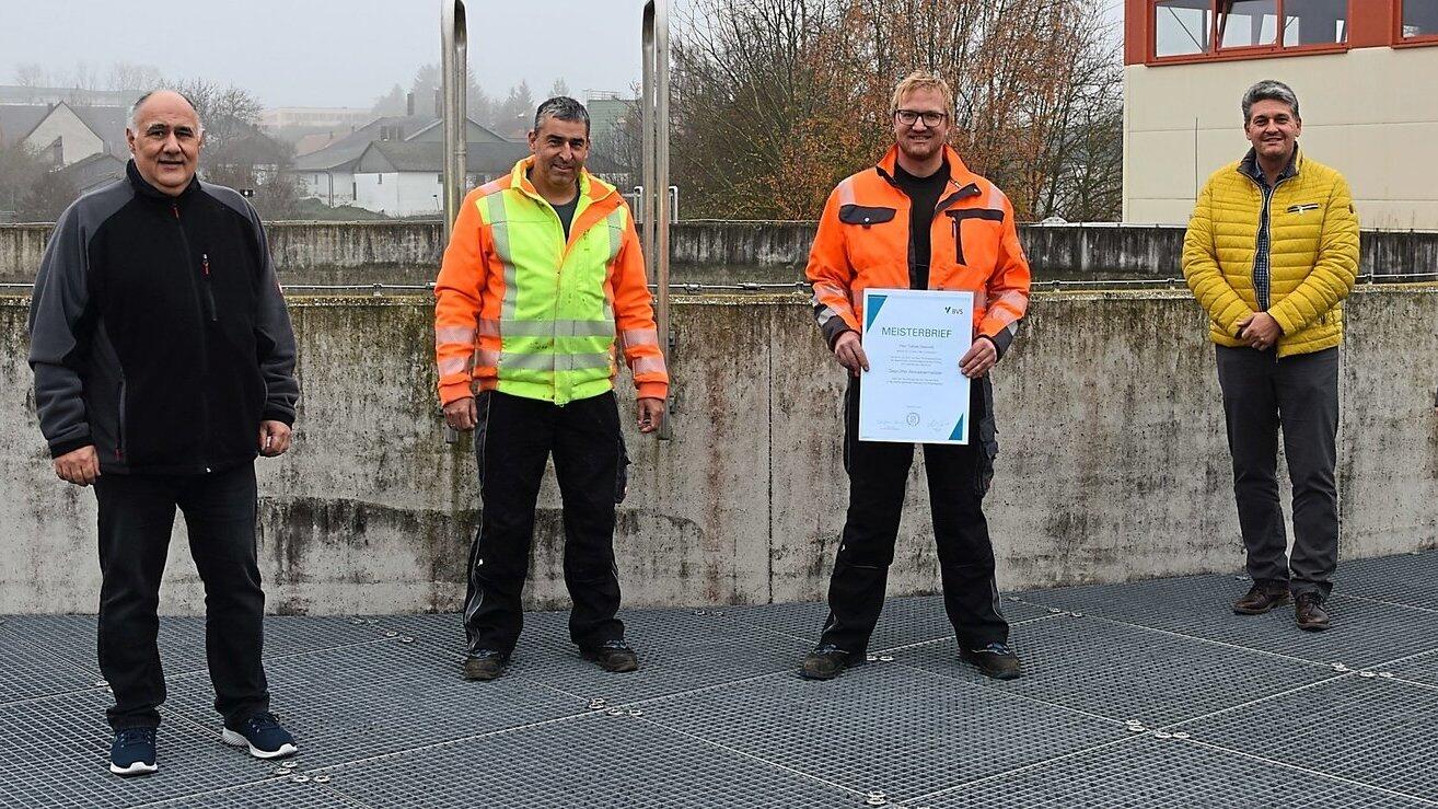 Weiterer Abwassermeister in der Kläranlage Neufahrn