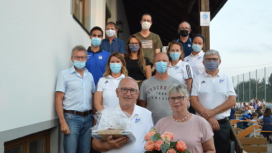 Heidi und Wolfgang Lechner vom SVE geehrt