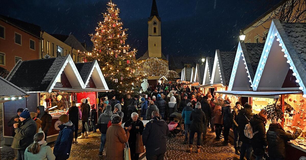 Buntes Programm beim 30. Bad Kötztinger Christkindlmarkt