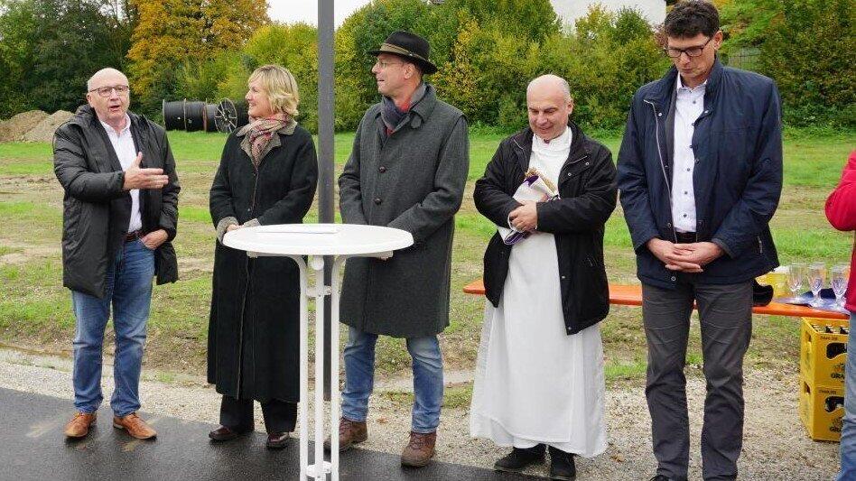 Neuer Radweg in Volkenschwand wurde eingeweiht