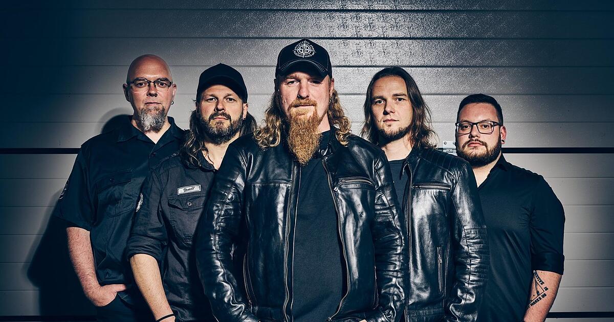 Lucki Maurer spielt mit seiner Band Seasons in Black am Wacken Open Air