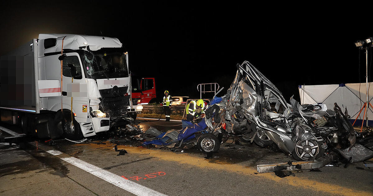 Autofahrer stirbt bei schwerem Unfall auf der A3 bei Hengersberg