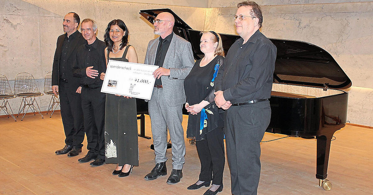 Straubinger Franz Bast sammelt 41.000 Euro für Leukämiehilfe