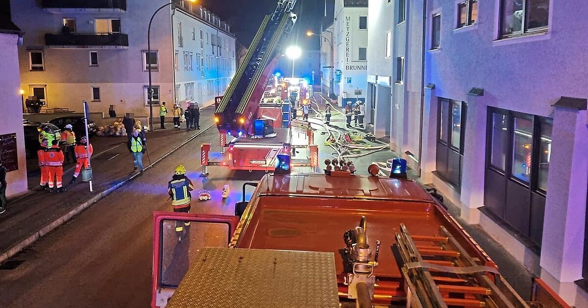 Frau stirbt bei Brand in Landshut