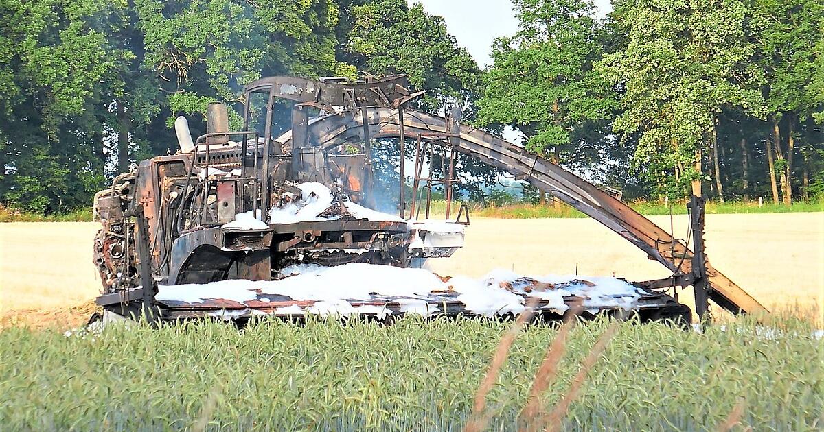 Über eine halbe Million Euro Schaden bei Maschinenbrand in Schönach