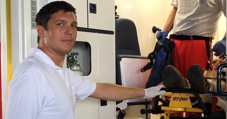 Trotz beruflicher Karriere: Dr. Michael Marr bleibt BRK treu