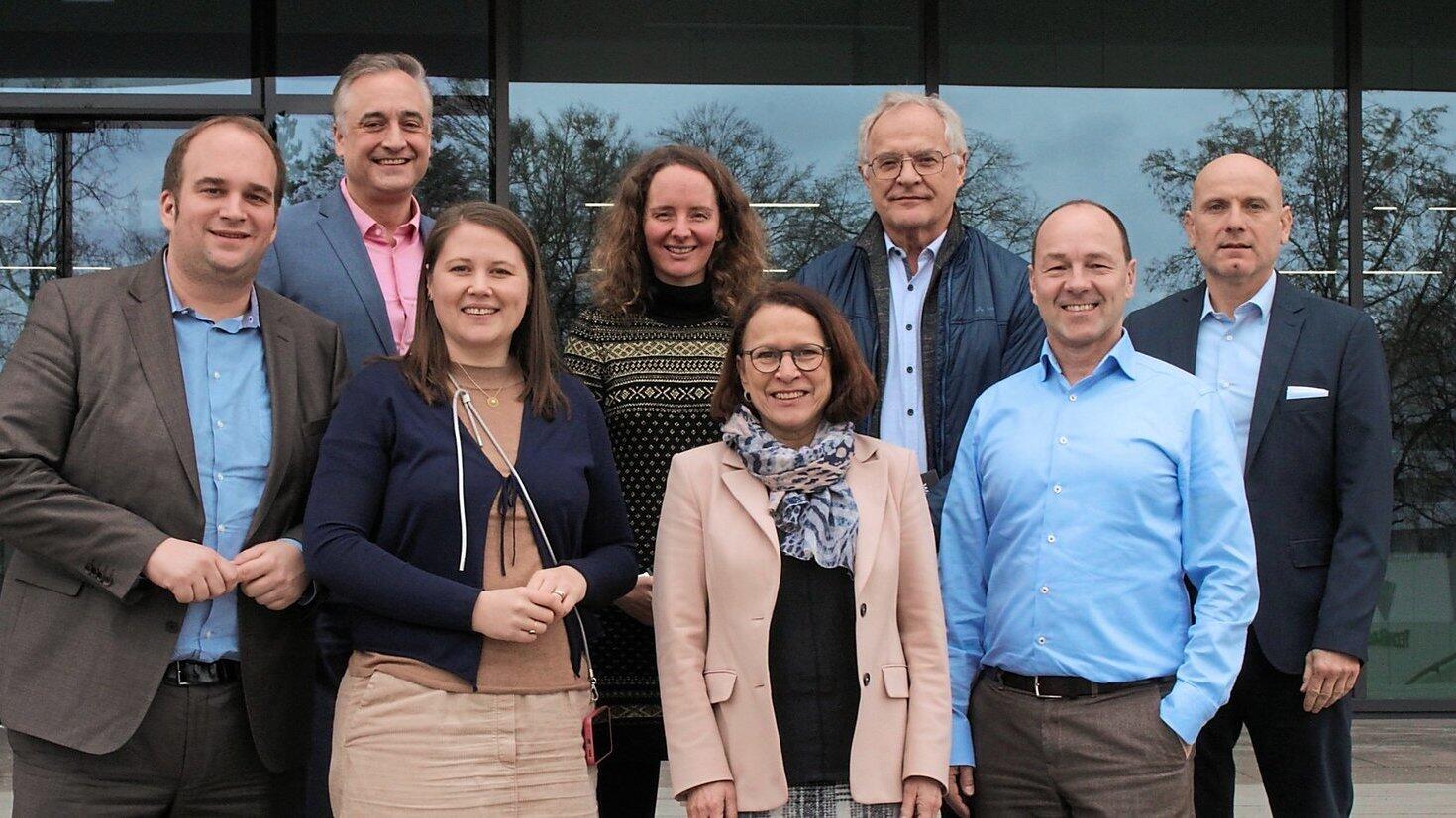 SPD-Besuch im Gründerzentrum Techbase in Regensburg