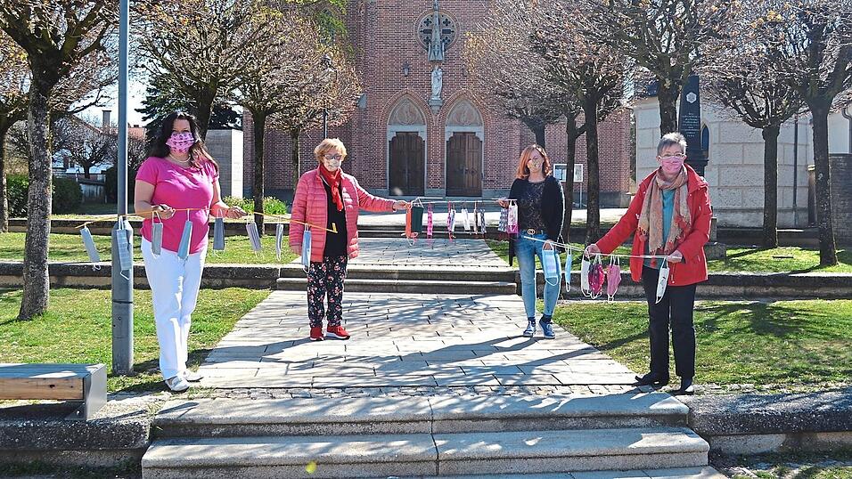 Frauenliste-Mitglieder nähen Masken für Wallersdorfer in ...