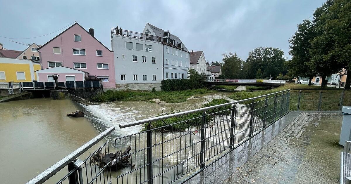 Mainburg bleibt vom Hochwasser verschont