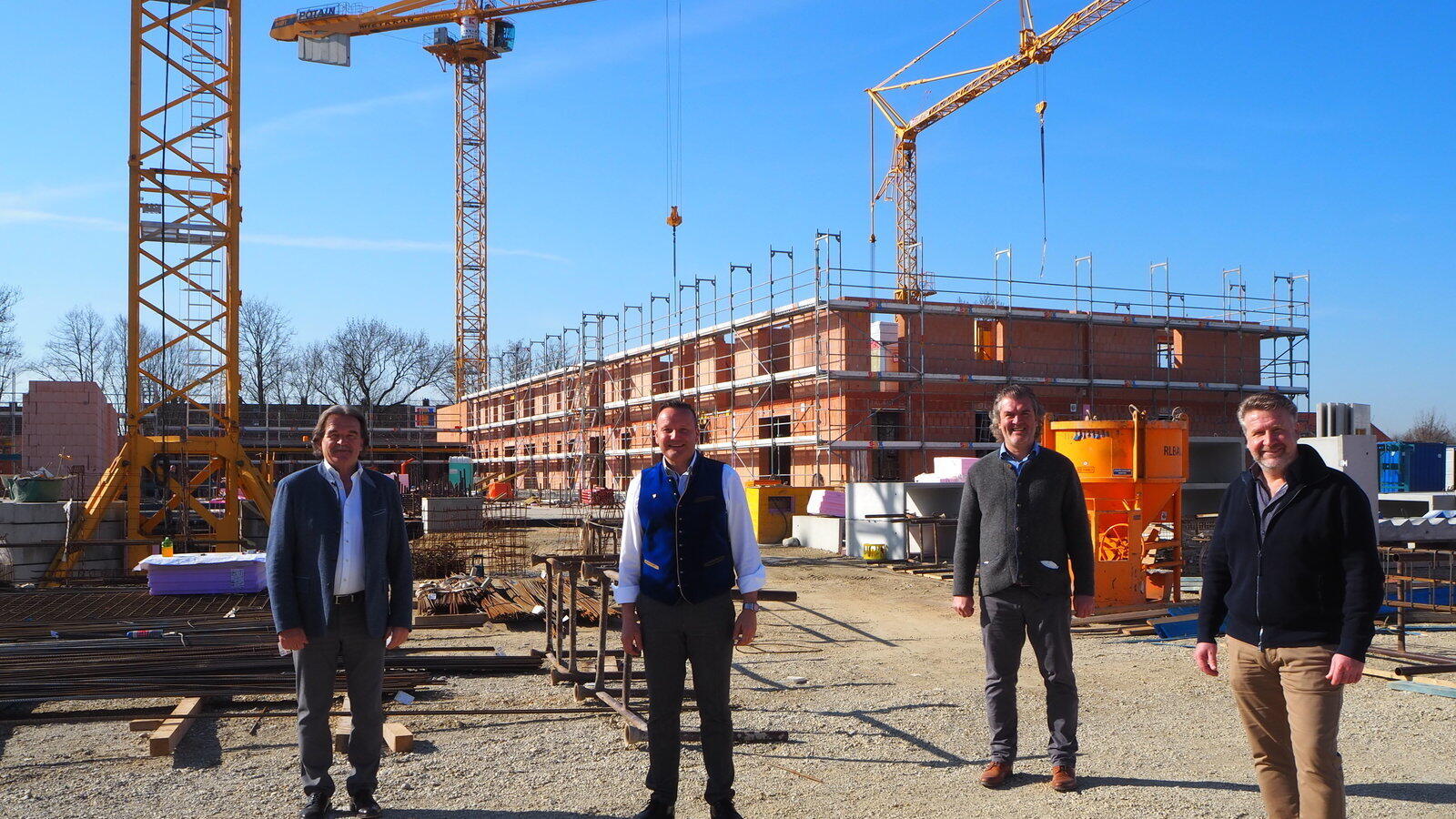 Generationenwohnpark im Bau