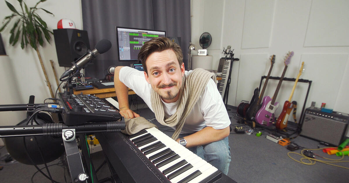 Marti Fischer zeigt seine vielen musikalischen Talente