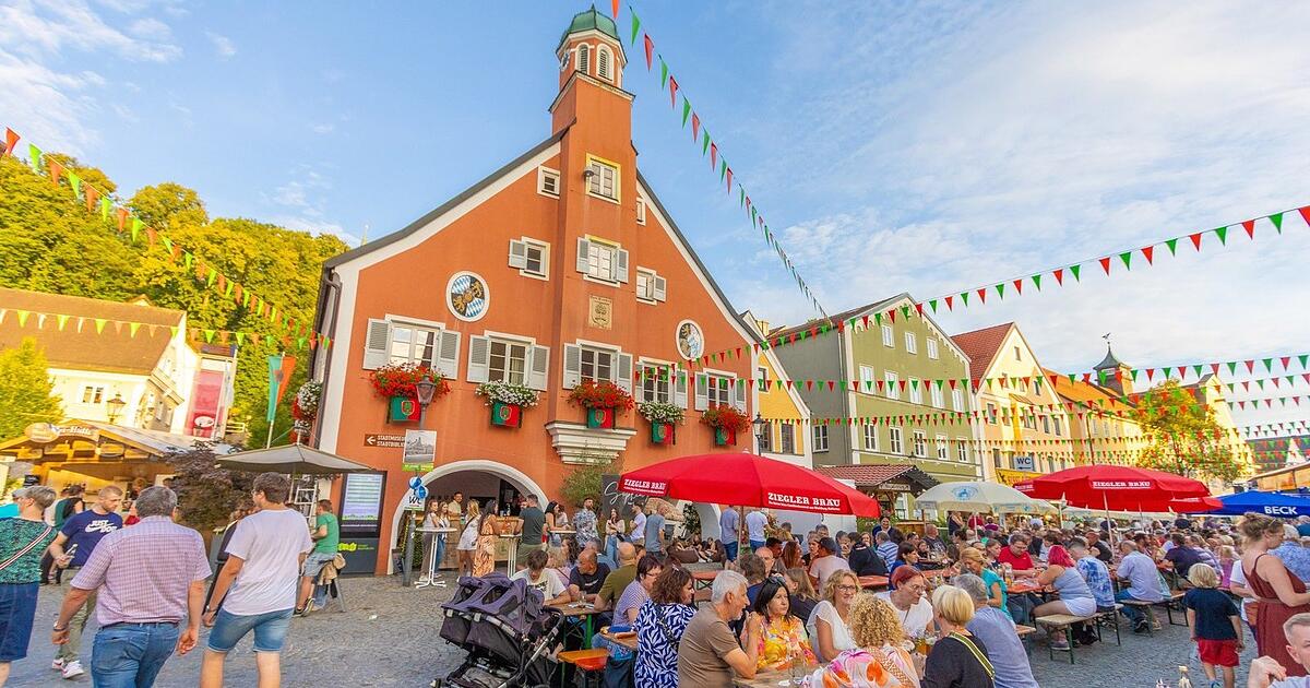 Das Altstadtfest in Mainburg lockte die Massen