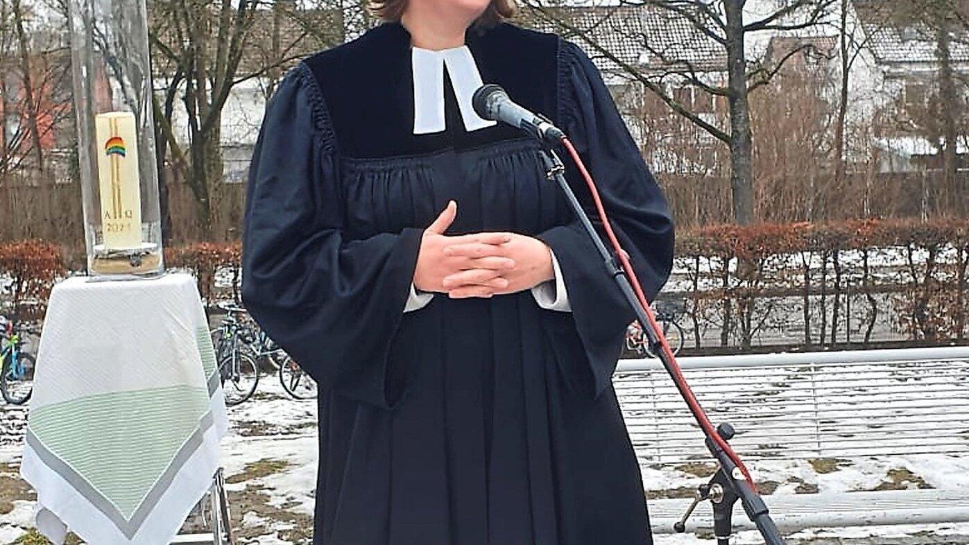 Lisa Hacker, die neue Pastorin