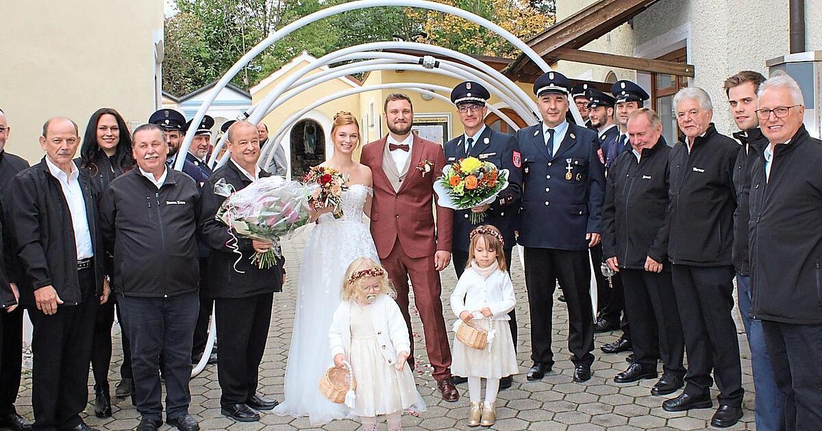Für Lea und Michael Walter läuteten in Lam die Hochzeitsglocken