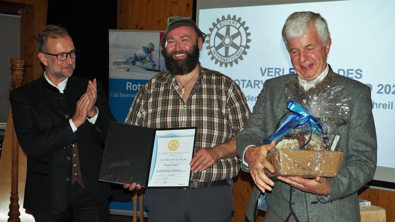 Rotary Respect-Award für den Woid Woife