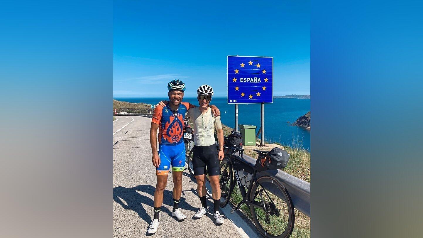 Christian Dengler aus Frauenzell radelte in neun Tagen nach Spanien