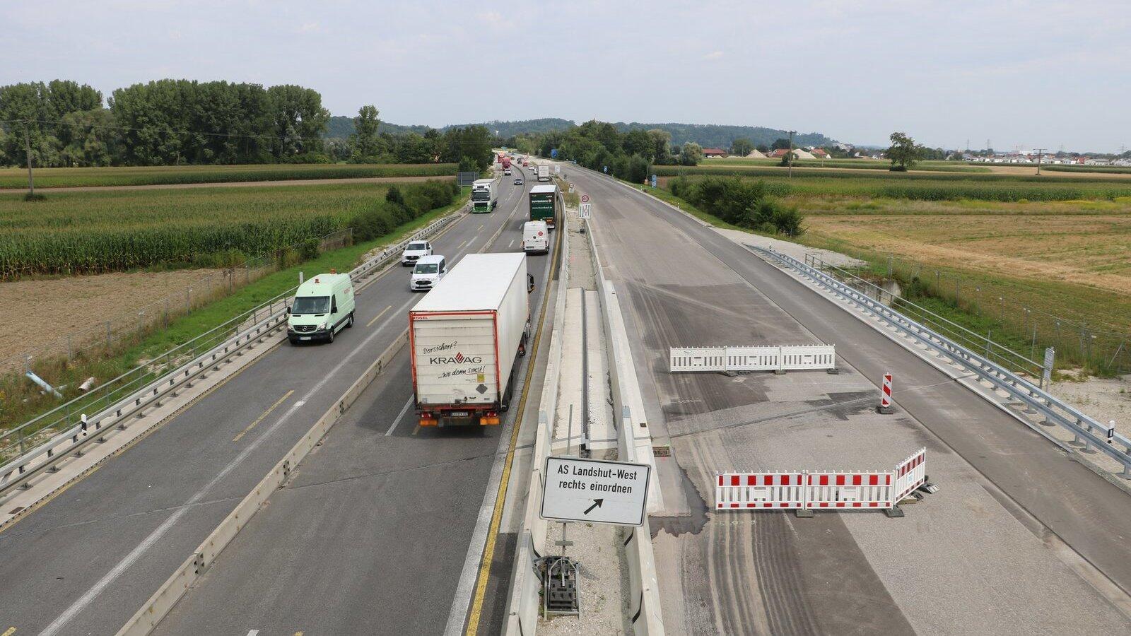 A92-Freigabe zwischen Moosburg und Landshut im Oktober geplant