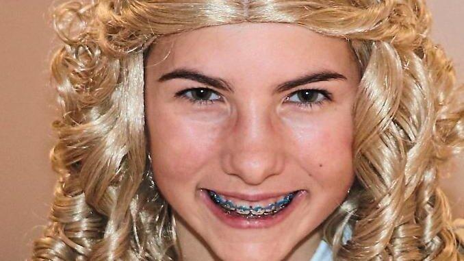 Den Christkind-Prolog kann Anna Aichinger auswendig