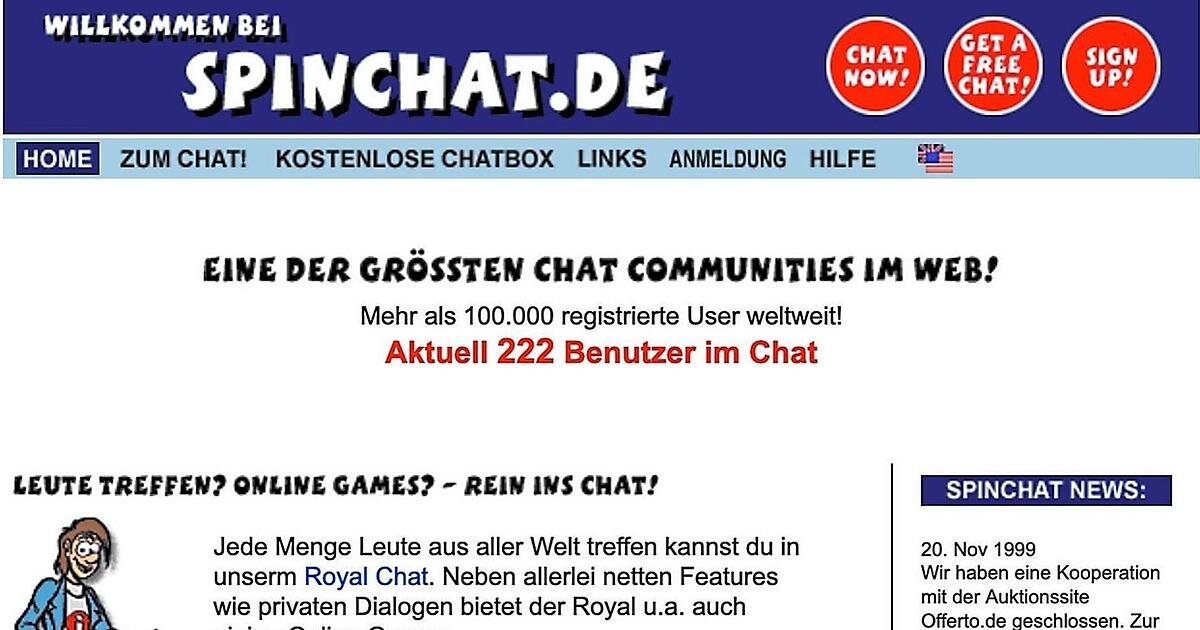 Spinchat: Die Regensburger Chat-Pioniere gibt es noch immer