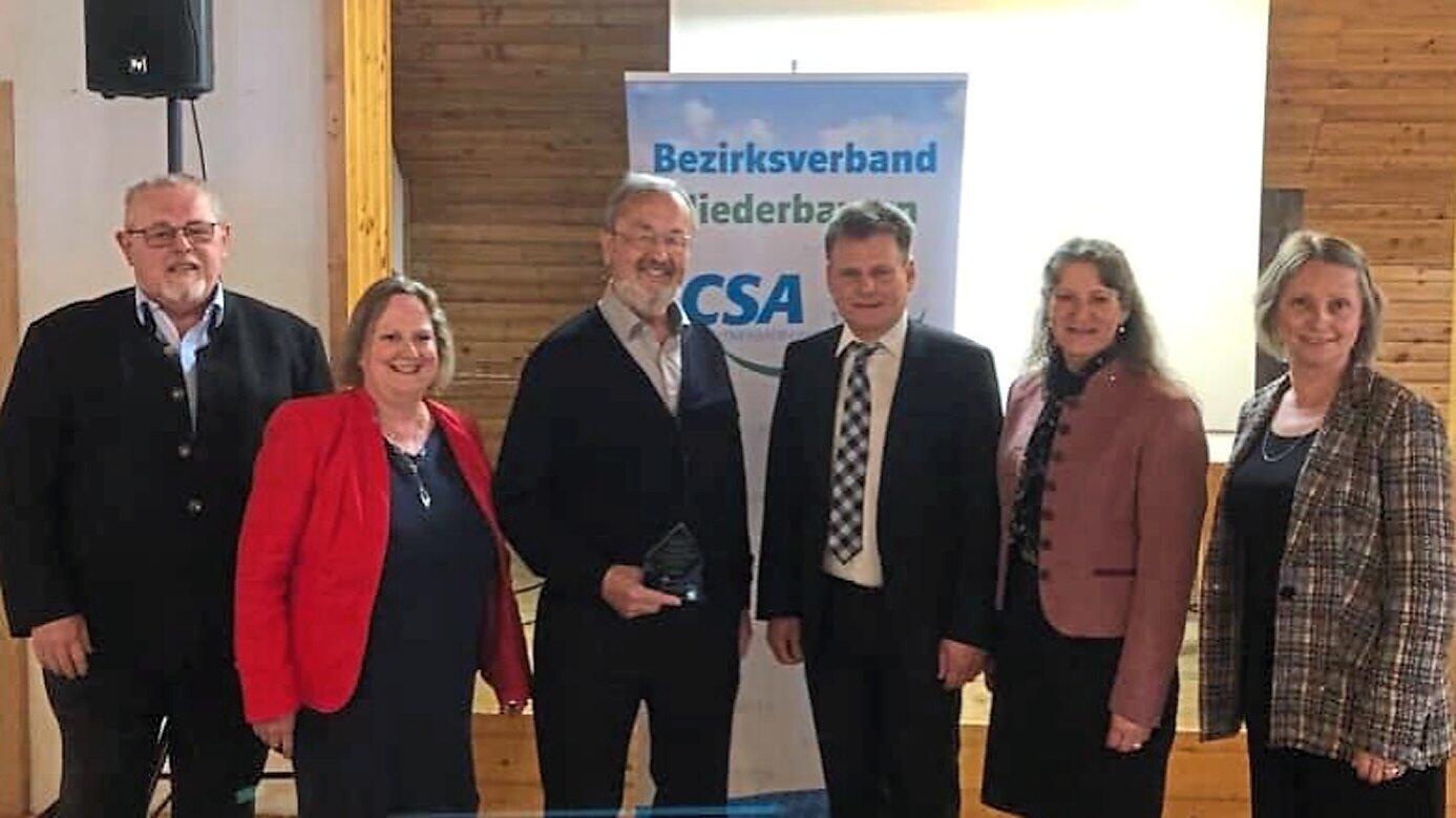 Besondere Ehrung für Josef Stadler