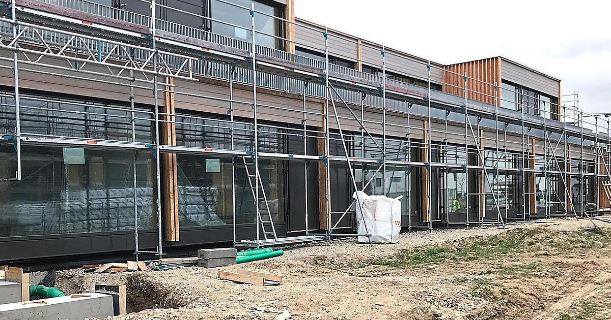 Endspurt für die neue Kindertagesstätte am Straubinger Stutzwinkel