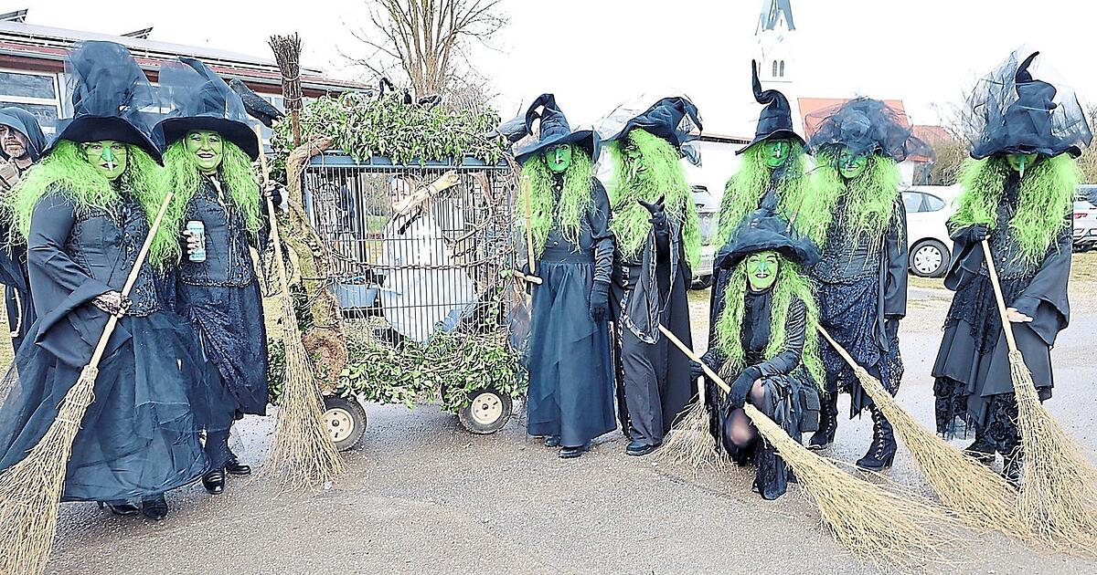 Faschingsmarkt und -zug in Pilsting