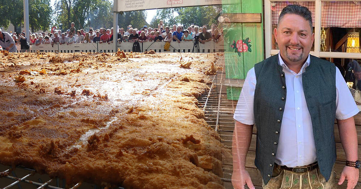 Das größte Schnitzel der Welt: Was kommt als Nächstes?