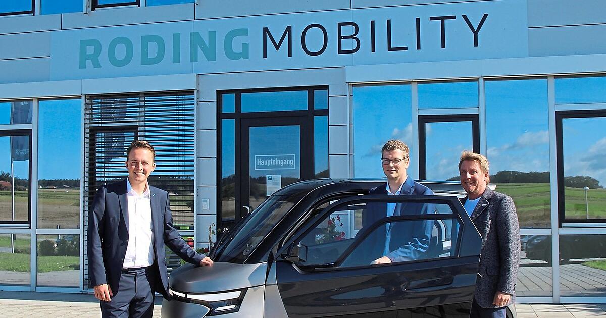 E-Auto aus Roding mal schmal, mal breit