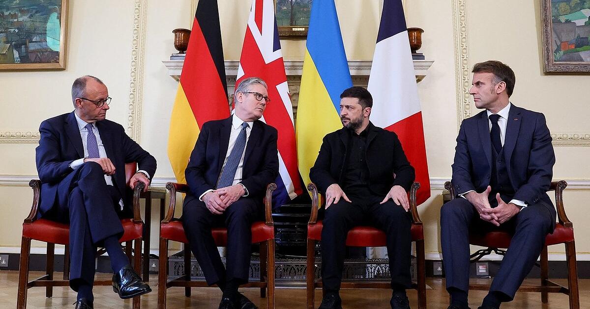 Ukraine-Krieg: Europäer drängen an den Verhandlungstisch