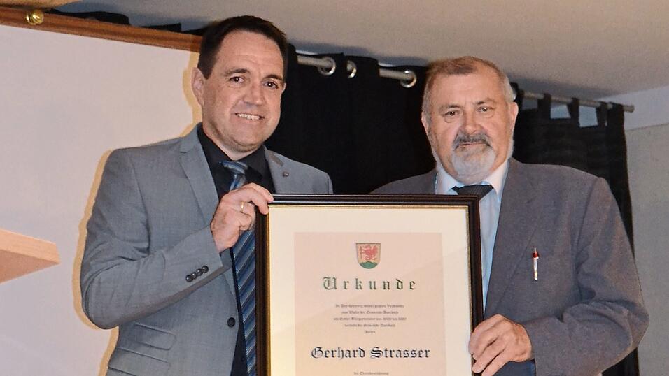 Gerhard Strasser zum Altbürgermeister ernannt