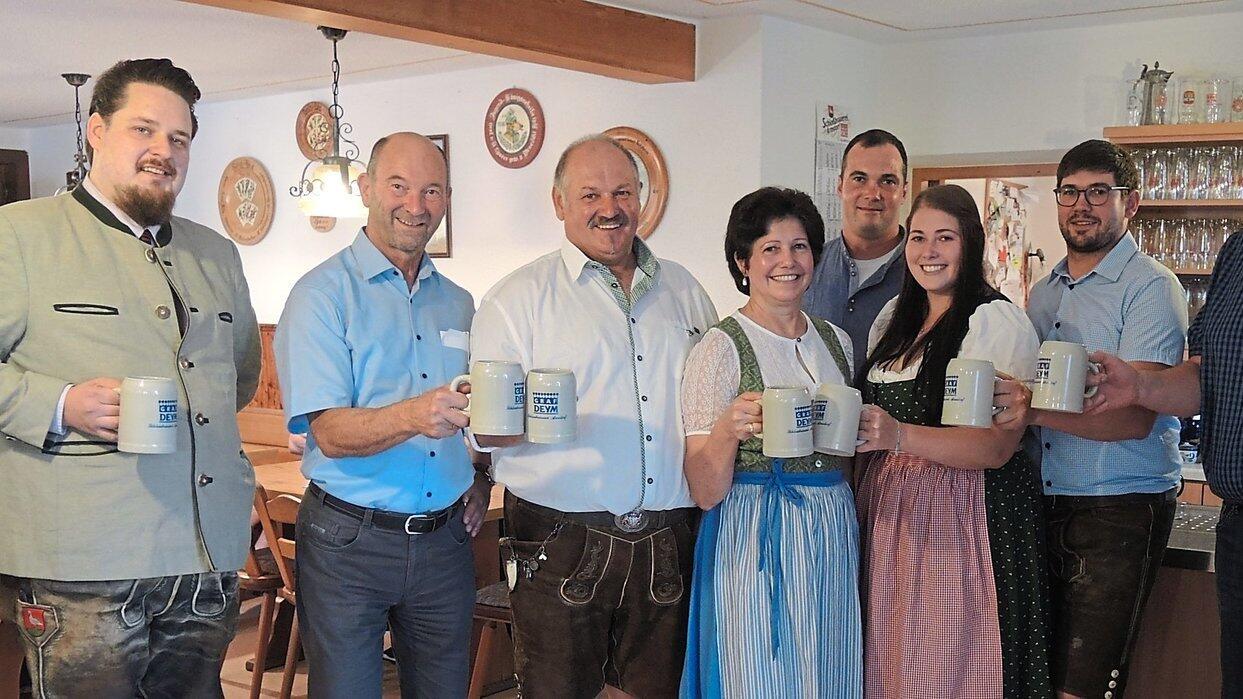 Das Festbier schmeckt schon mal