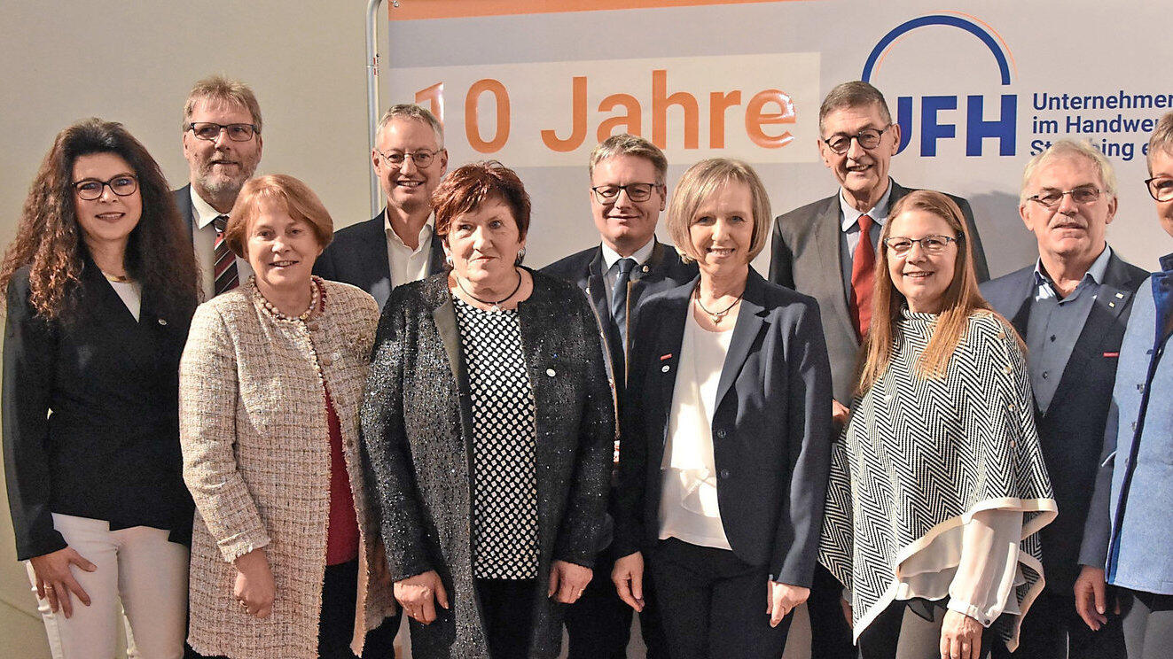 Unternehmerfrauen im Handwerk Straubing feiern Zehnjähriges